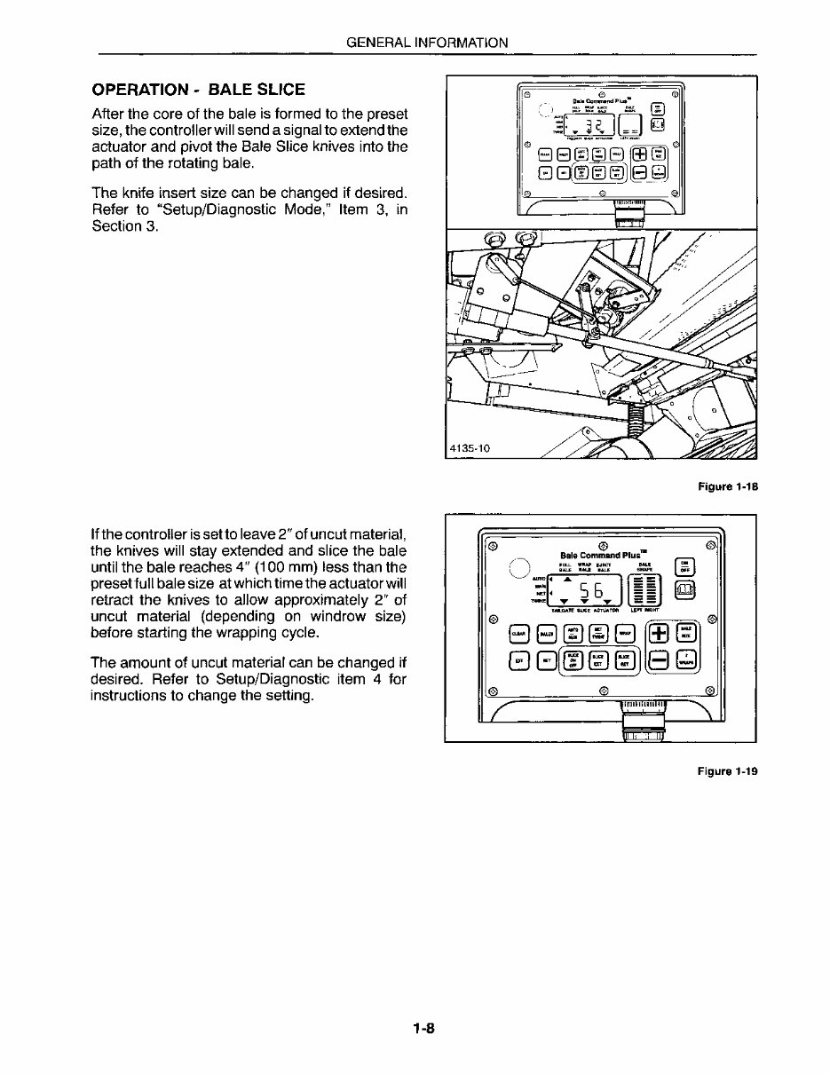 NEW HOLLand BALE COMMand PLUS For 644 654 664 5950 5980 648 658 678 688 ...