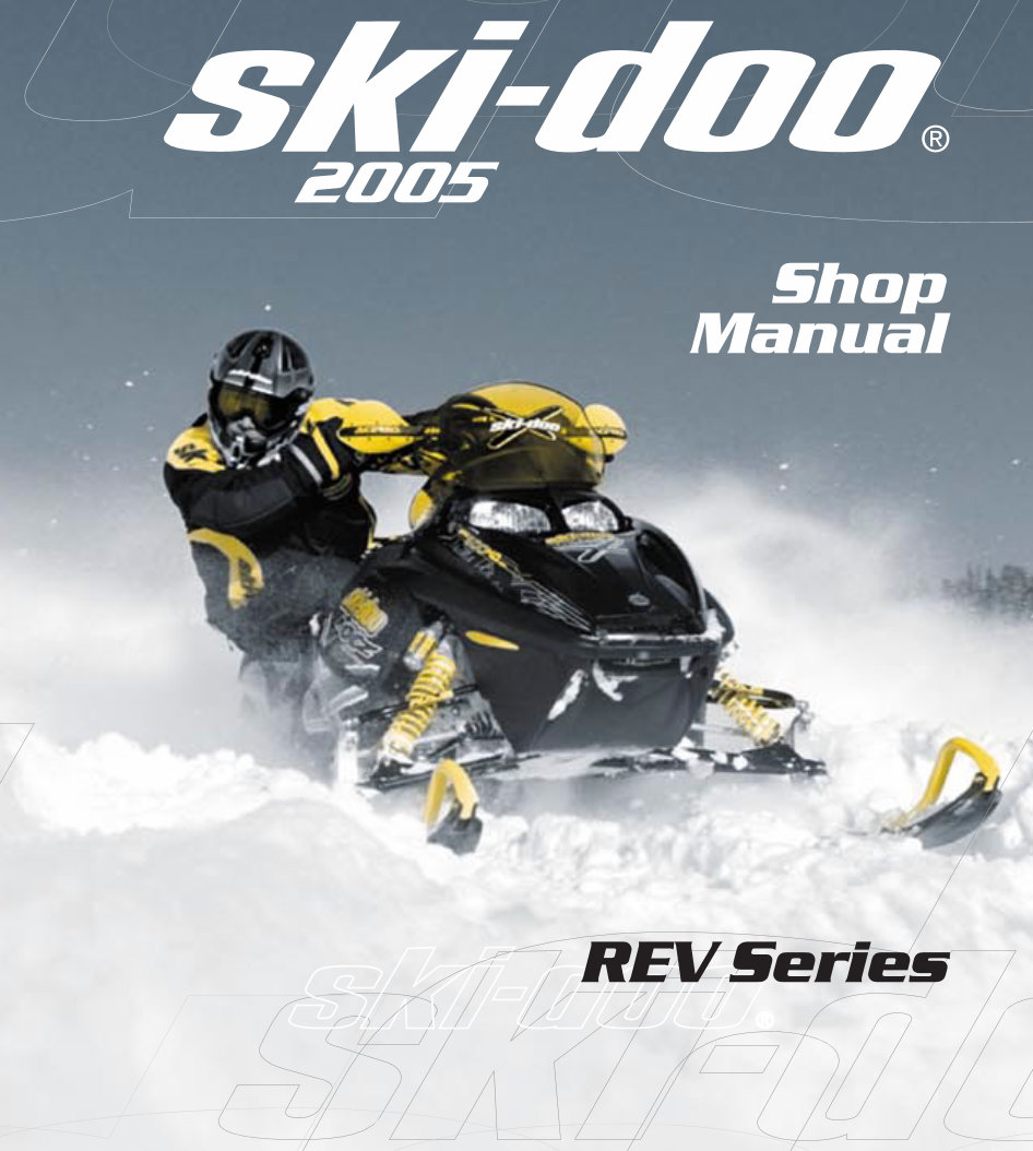 Ski-Doo Summit 800/159/151/144 2005 Factory Service & Work Shop Manual ...