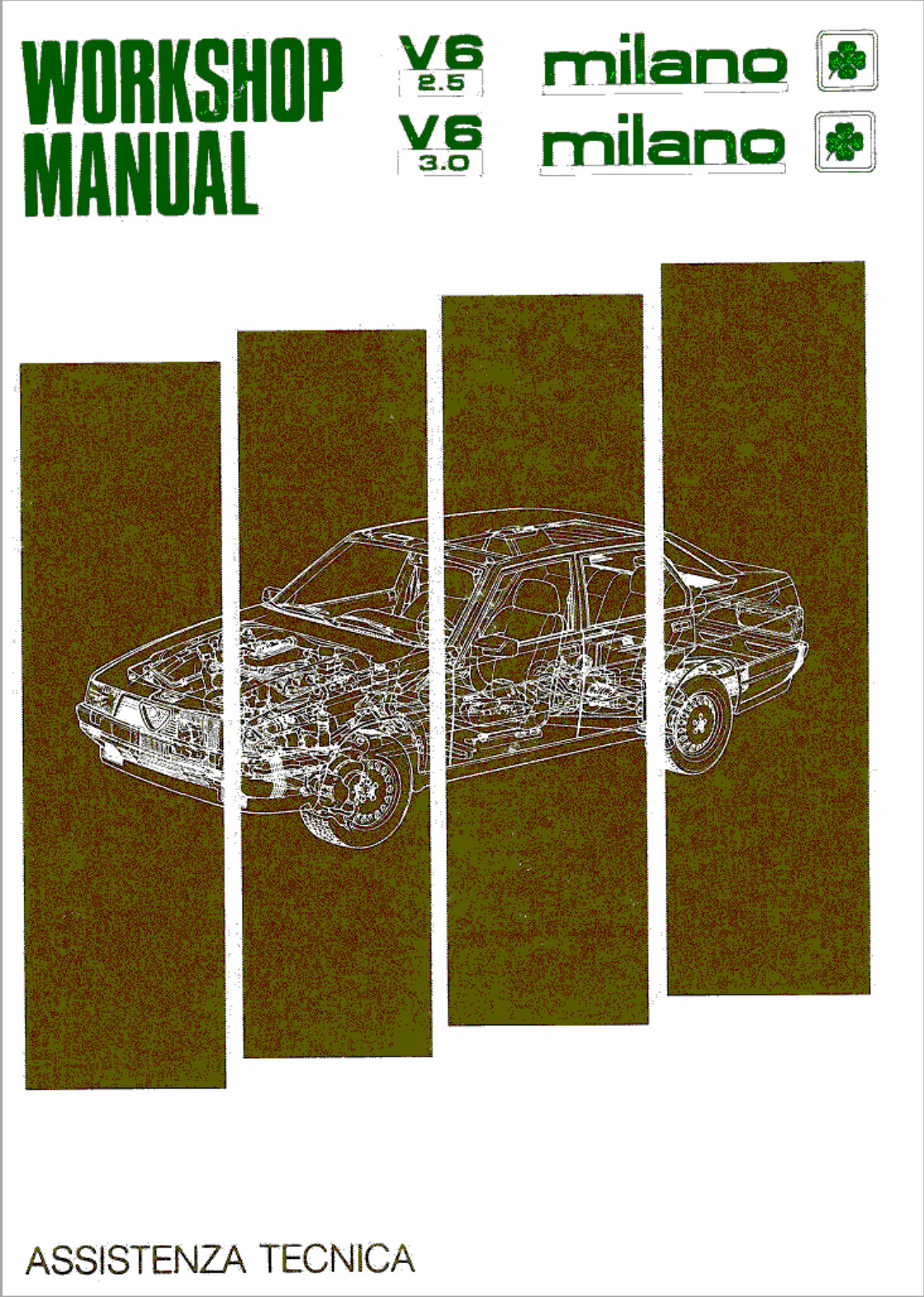 Alfa Romeo 75 Milano 3.0 2.5 v6 Service Repair Manual | eManualOnline