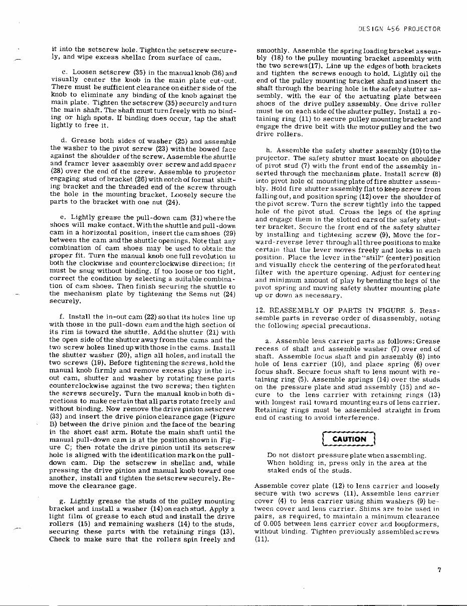 Bell & Howell 456A 456Z 456X 456XF 456XP English | eManualOnline