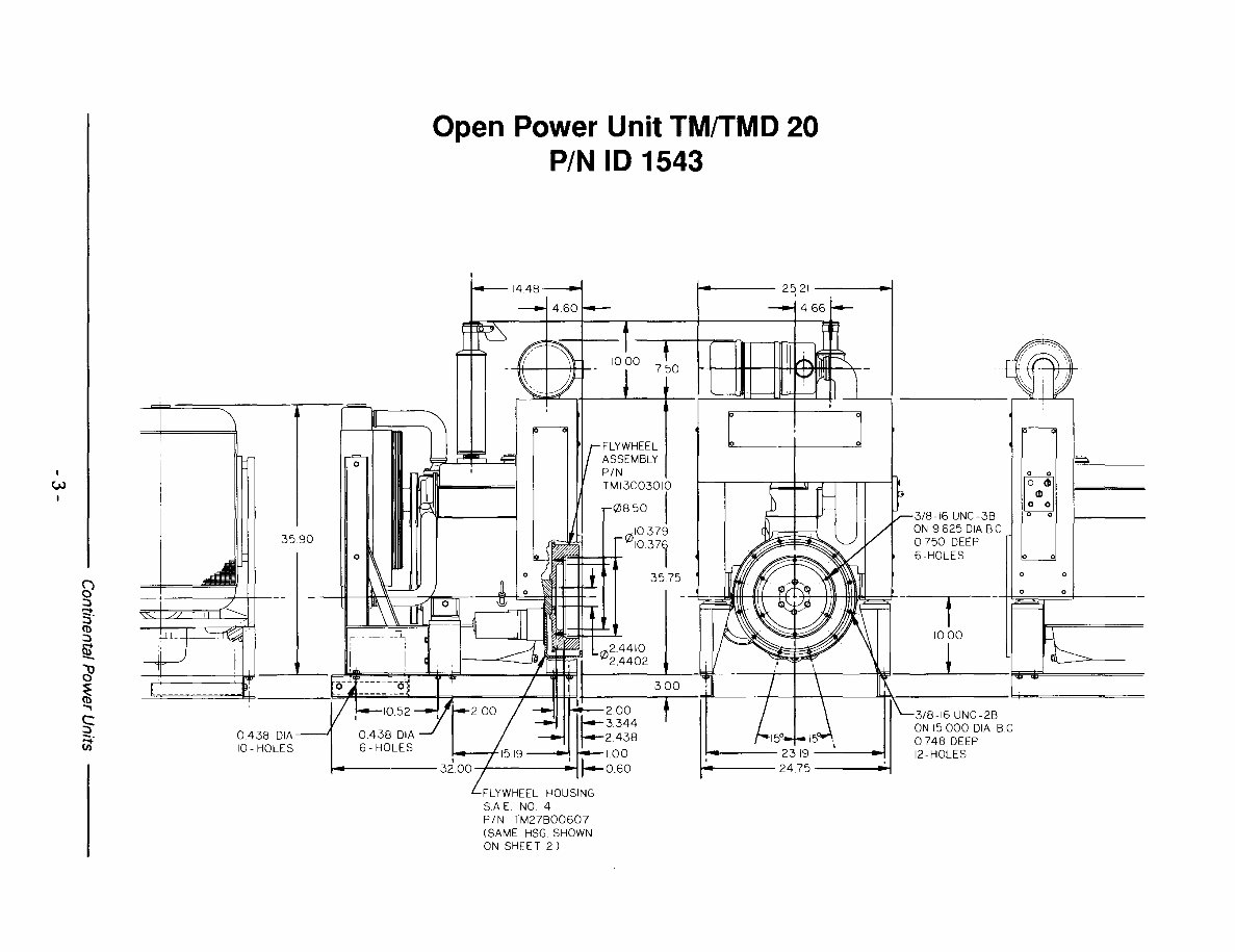 Continental TMD13 TMD20 TMD27 Diesel Engine TMD Series Operator ...
