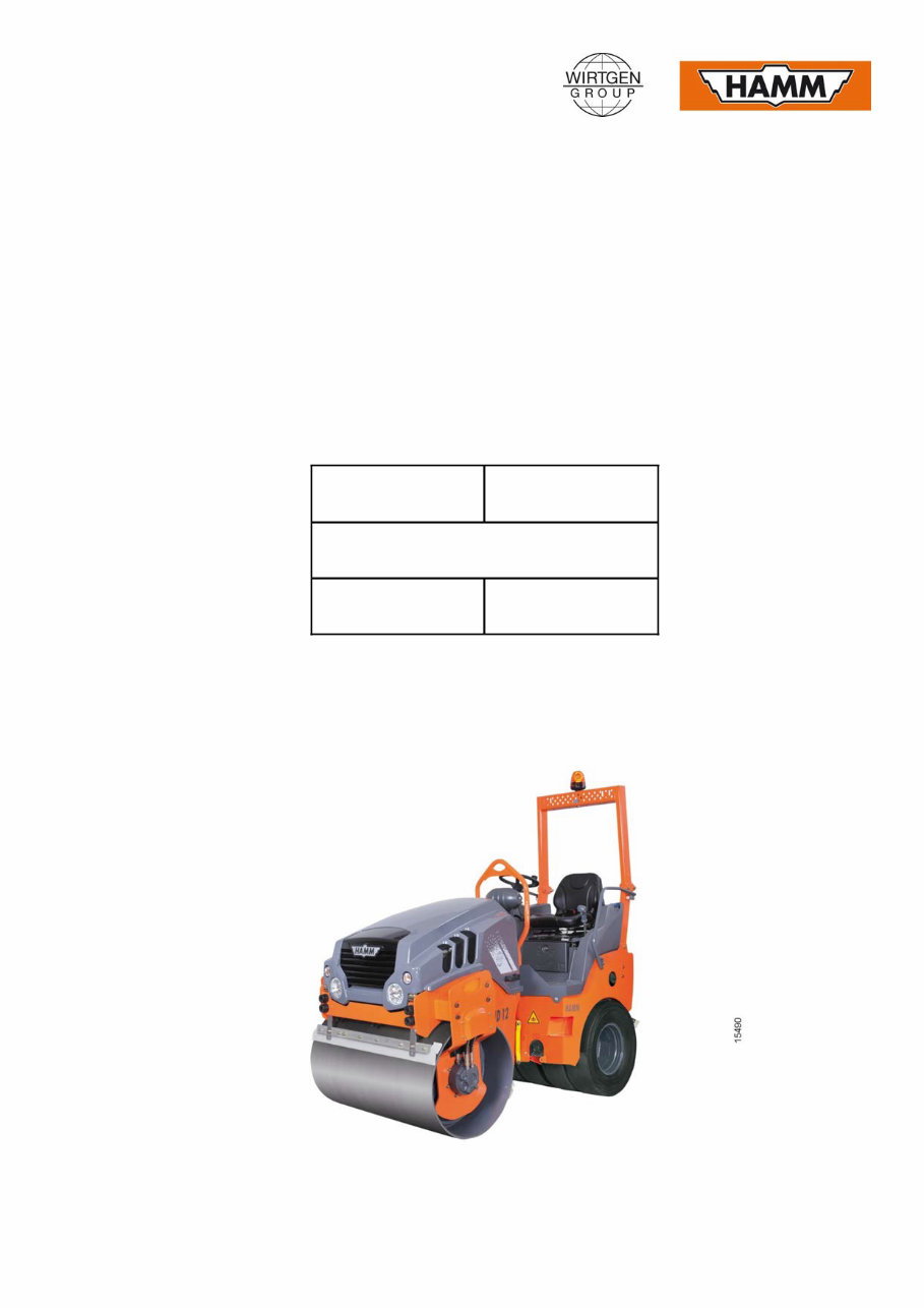 Hamm HD10,HD12 operating manual | eManualOnline