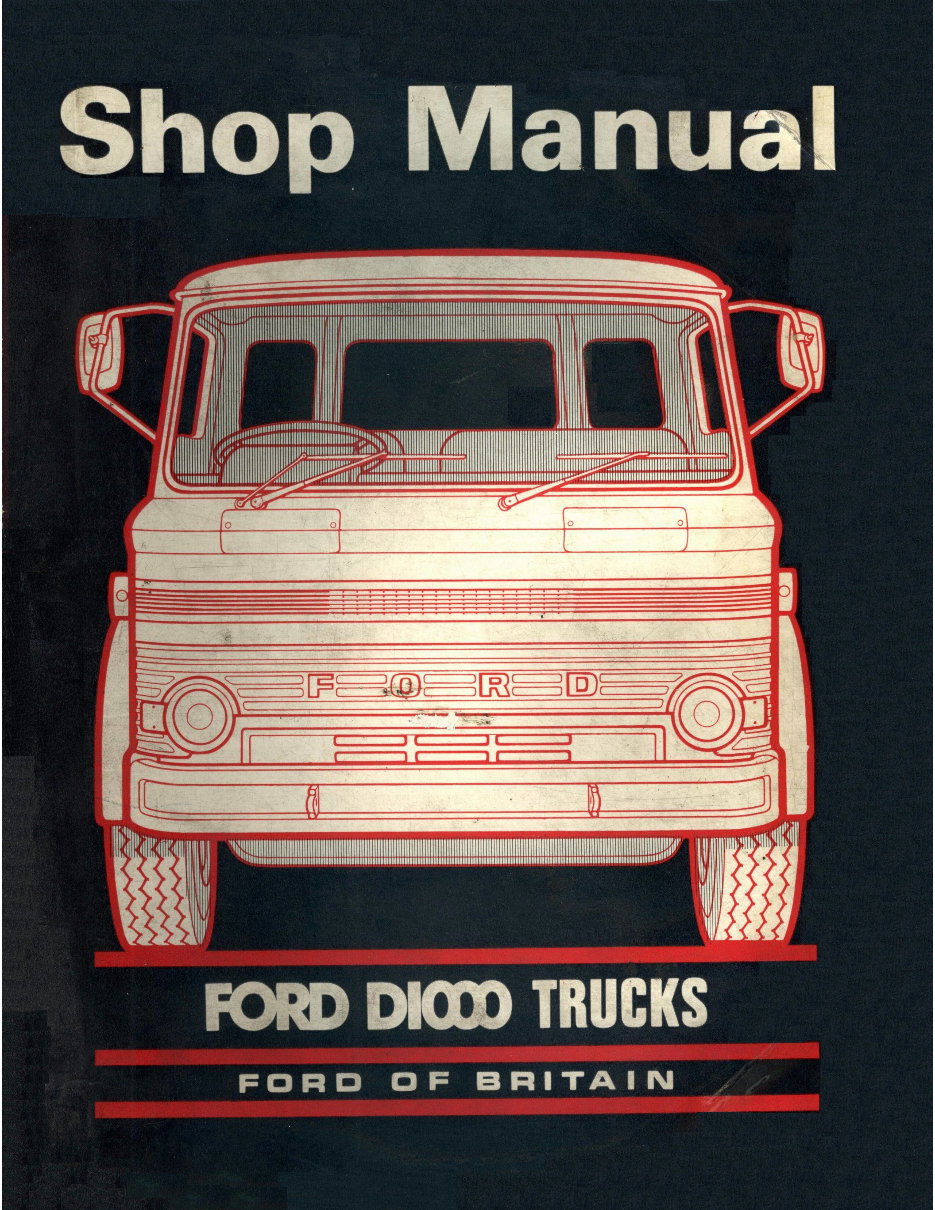 Ford D1000 Manual Collection | eManualOnline