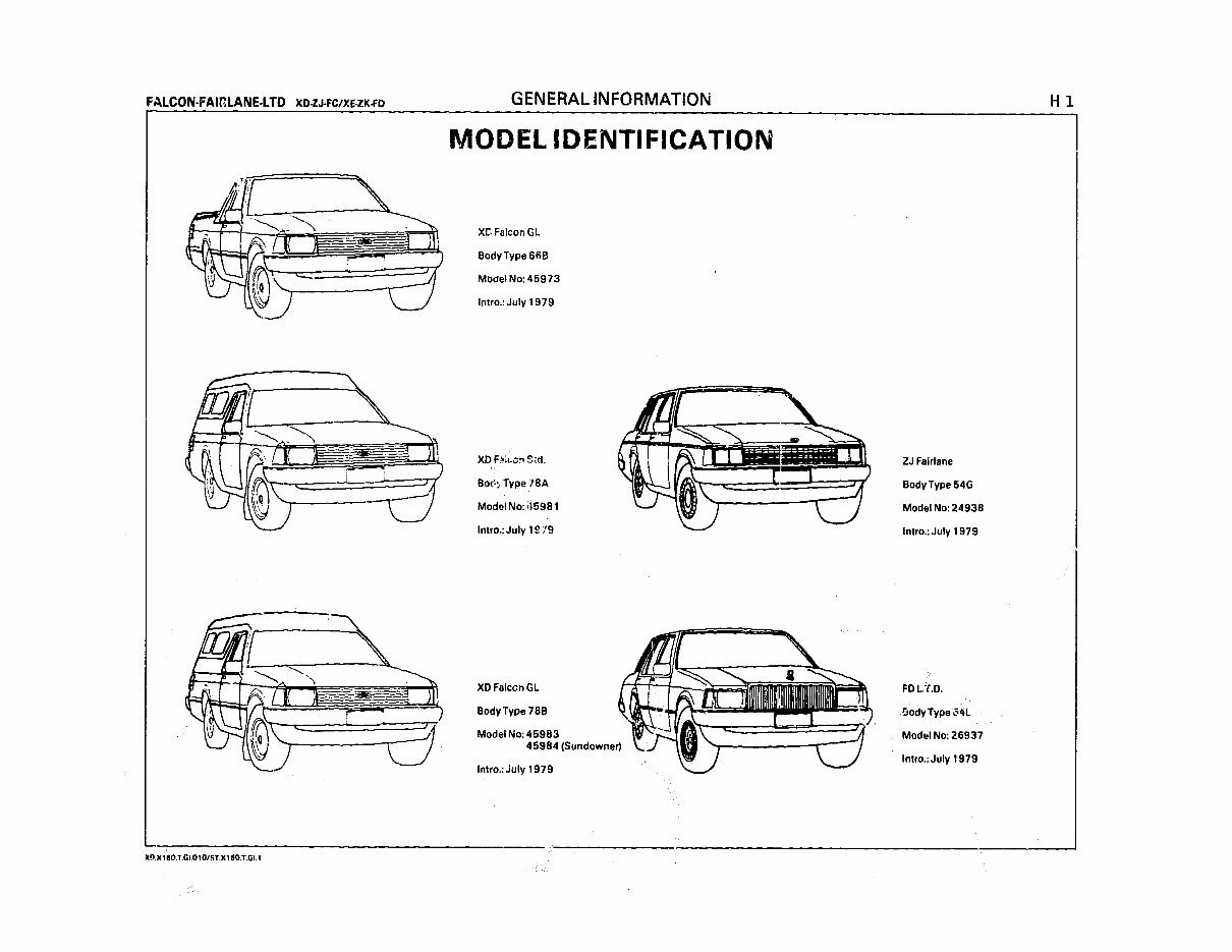 1979-1984 Ford Falcon Parts Catalog | eManualOnline