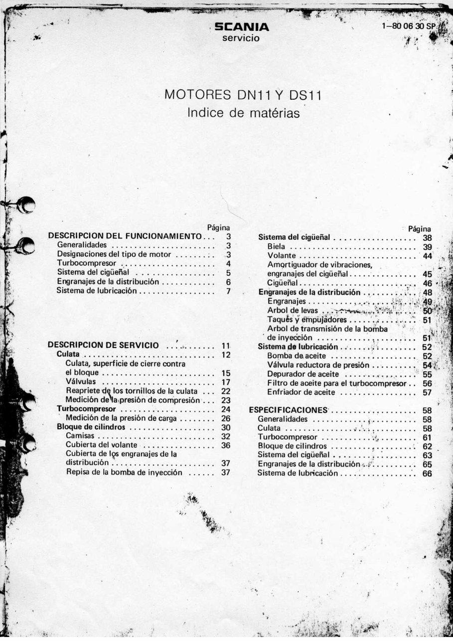 Scania DN11 DS11 Engine Complete Workshop Service Repair Manual ...