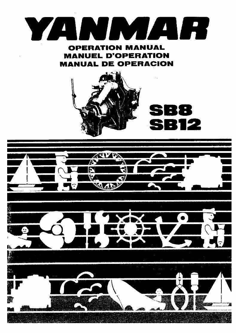 YANMAR SB8, SB12 Marine Diesel Engine Operation Manual | eManualOnline