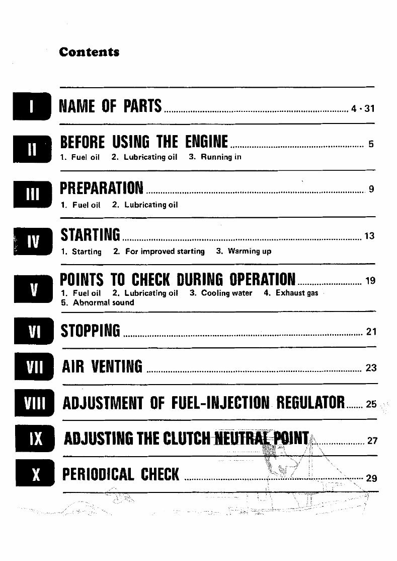 YANMAR SB8, SB12 Marine Diesel Engine Operation Manual | eManualOnline