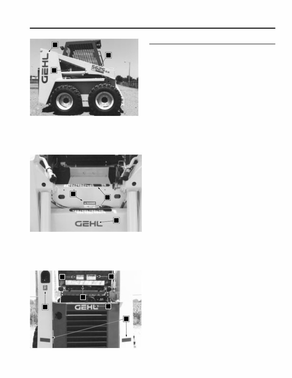 Gehl 5625 Skid Loader Illustrated Master Parts List Manual !（Form No ...
