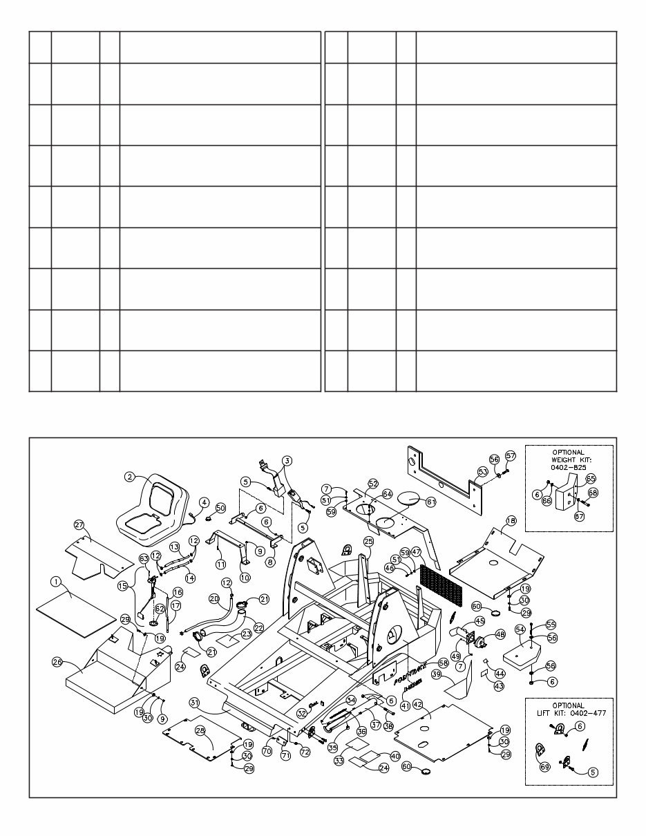 ASV RC-50 Rubber Track Loader Master Parts Manual | eManualOnline