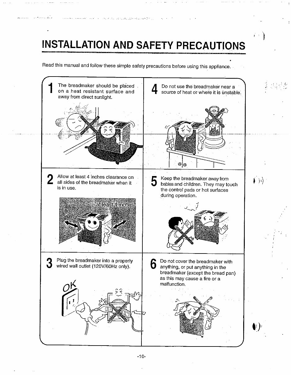 Toastmaster Platinum Bread Butter Maker Parts model 1199S instruction ...