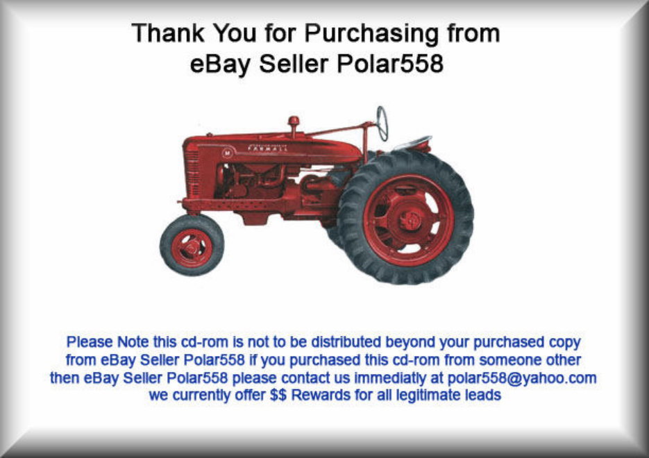 Farmall A, AV, B, BN Parts Catalog TC-26 Manual IH Tractor | eManualOnline