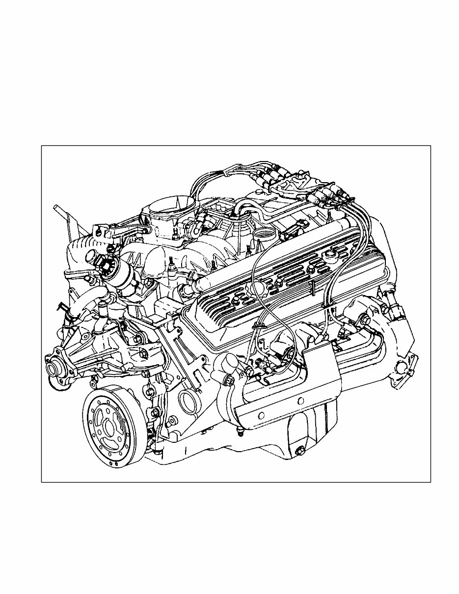 GM CHEVY 5.7L V8 Marine & INDUSTRIAL Engine Workshop Manual | eManualOnline