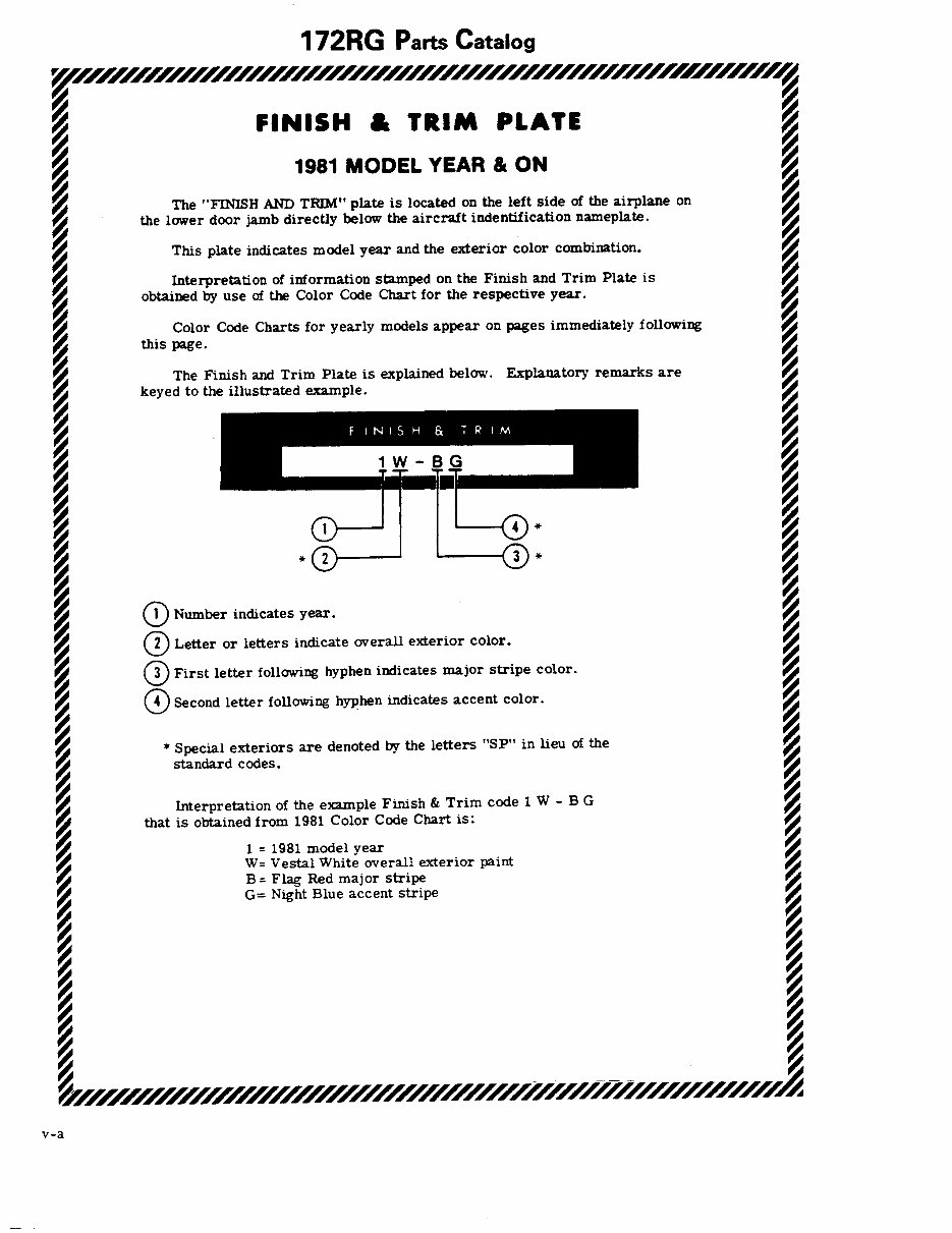 Cessna 172RG IPC parts manual 1980 - 1985 P693-12 | eManualOnline