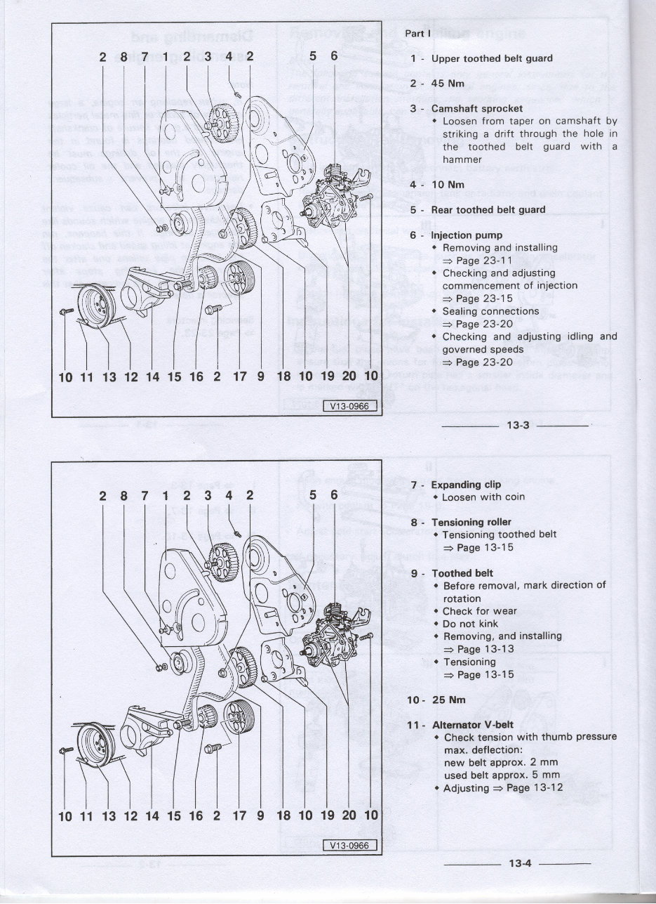 VW 028.B ADE ADG 1.9 Diesel Engine Workshop Manual | eManualOnline