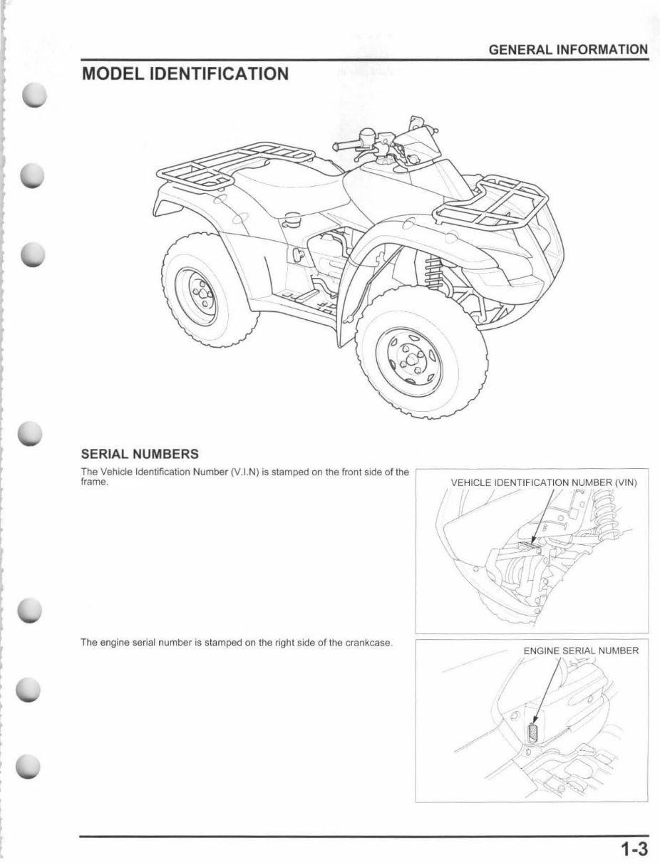 2006-2016 Rincon 680 TRX680 Service & Repair Manual | eManualOnline
