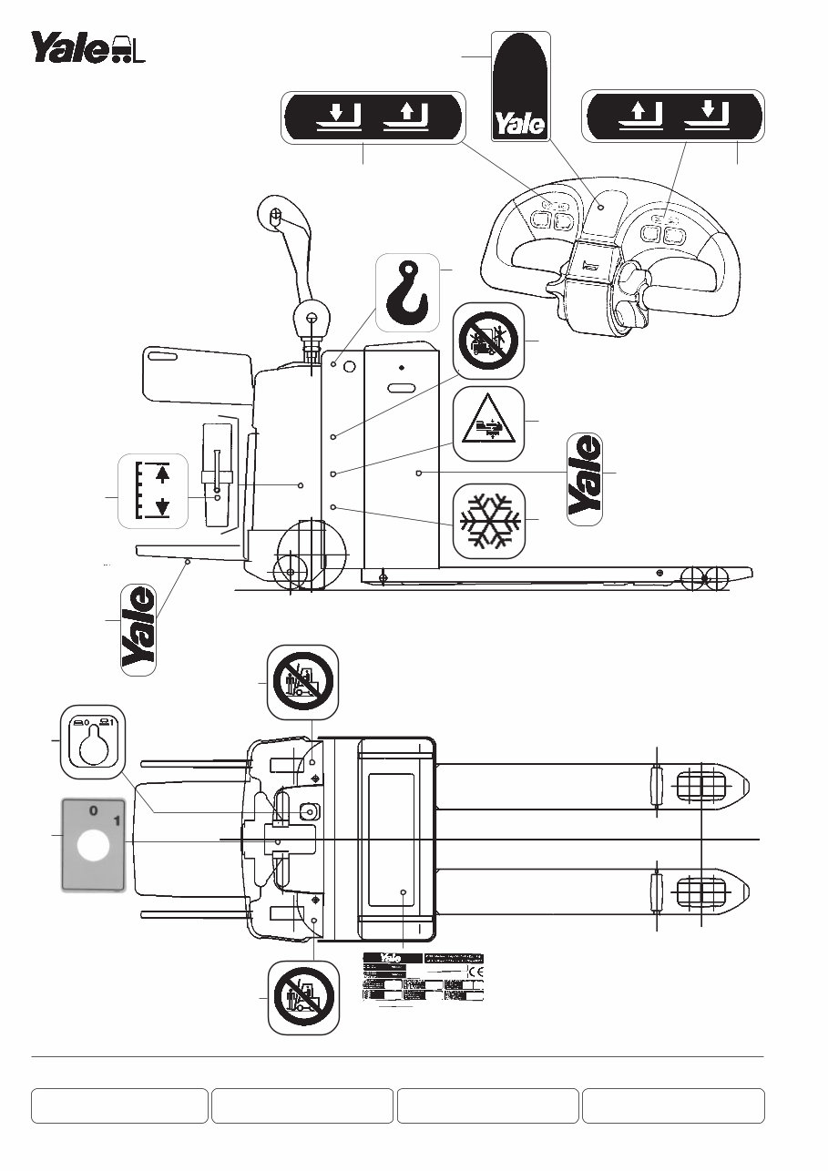 Yale MP20X Platform Pallet Truck Parts Manual | eManualOnline