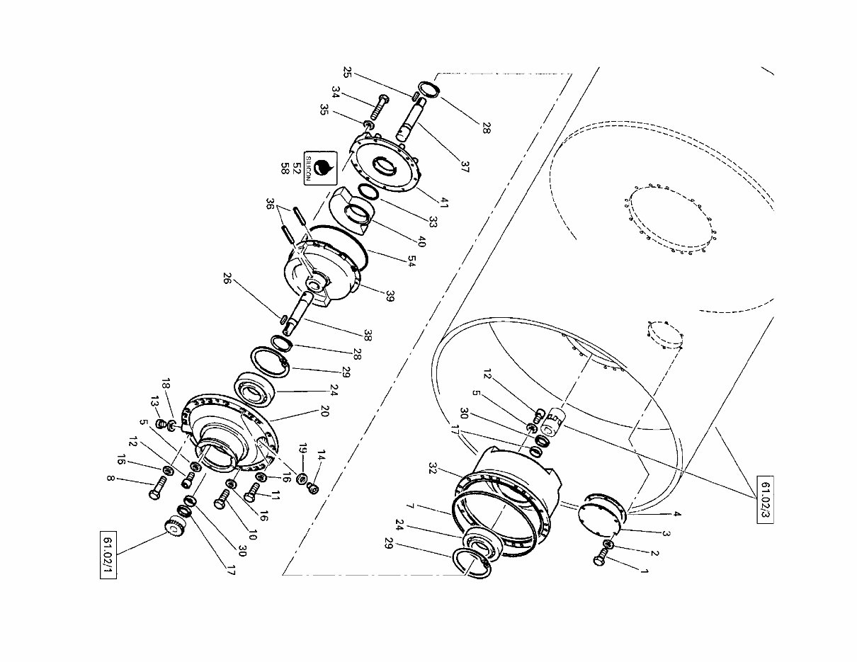Bomag BW 212 D-2 Single drum vibratory rollers Service Parts Catalogue ...