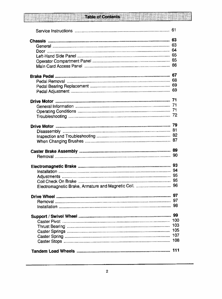 NISSAN Forklift RRN35/45 RRN30D RSN40/50 | eManualOnline