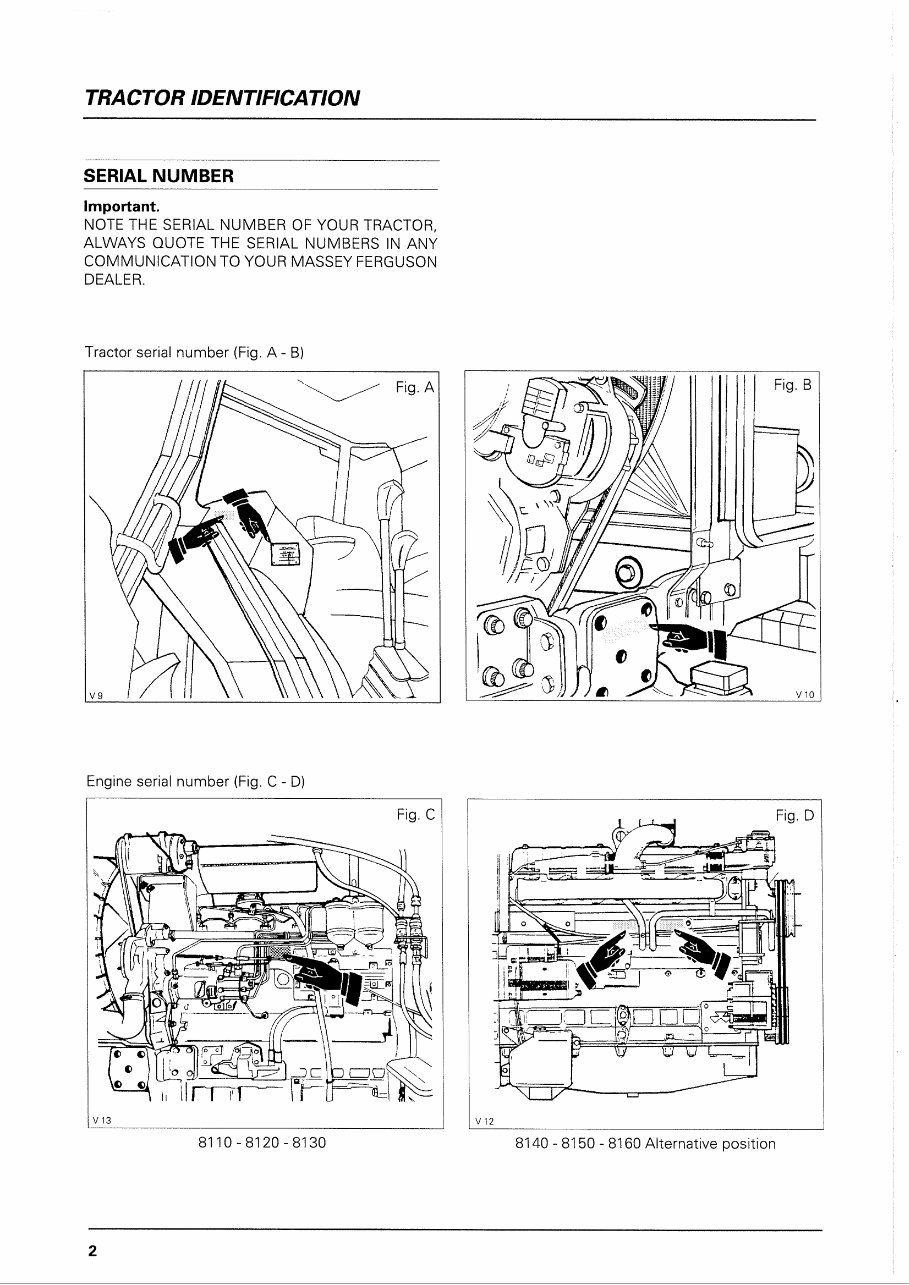 Massy Ferguson 8100 series Tractor Operation Manual | eManualOnline