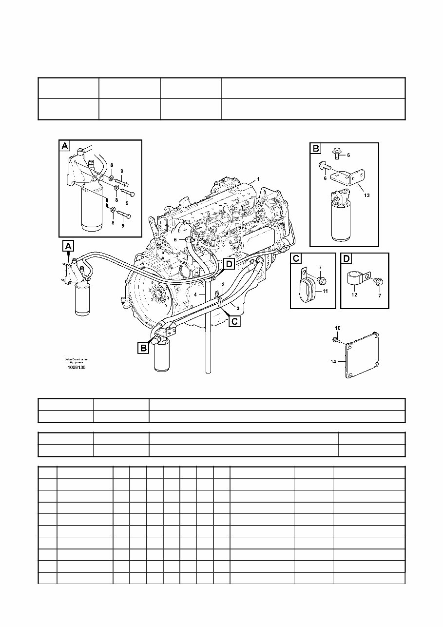 Volvo EC235C LD EC235CLD, EC235C NL EC235CNL Excavator Service Parts ...