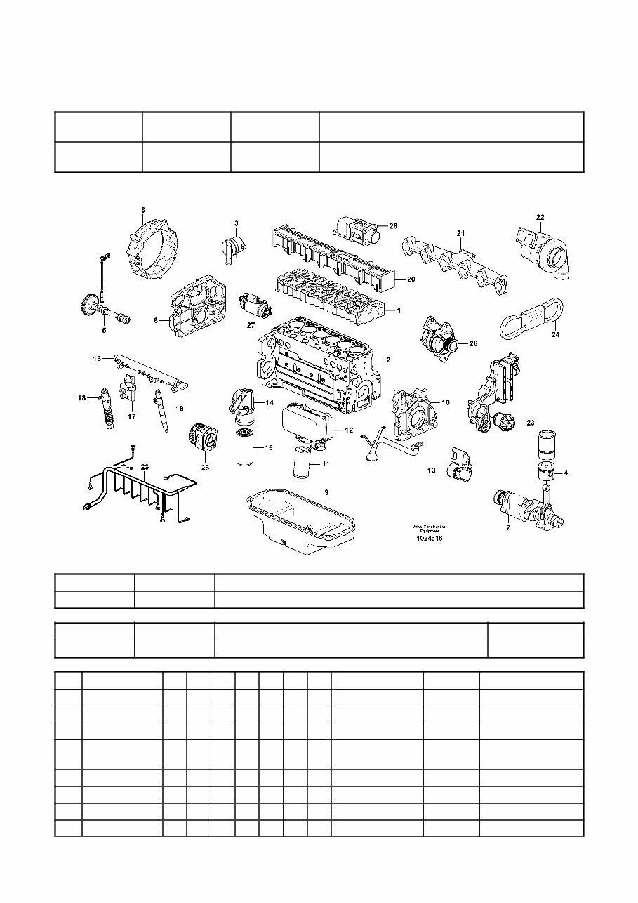 Volvo EC235C LD EC235CLD, EC235C NL EC235CNL Excavator Service Parts ...