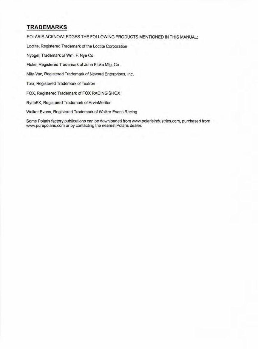 2013 Polaris 800 Pro RMk 163 Factory Service & Work Shop Manual ...