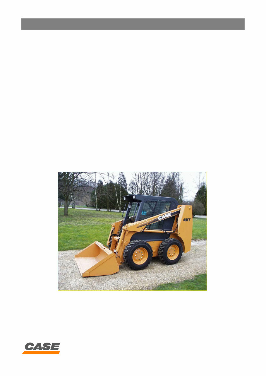 Case Models 40 XT 60 XT 70 XT Skid Steer Loaders Electrical Hydraulic ...