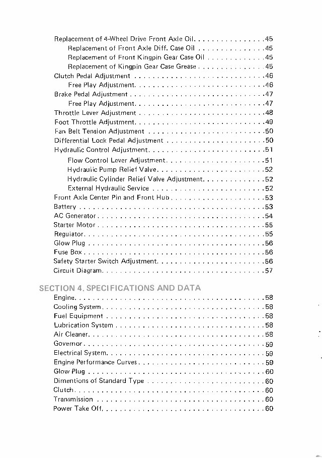 satoh bull s630 and s630d instruction manual | eManualOnline