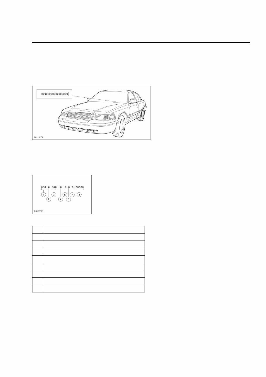 2011 Ford Crown Victoria Service & Repair Manual | eManualOnline