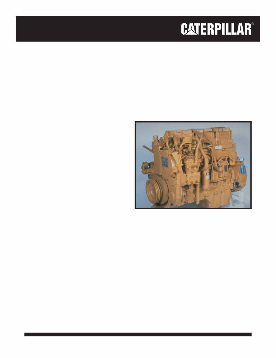 Caterpillar (CAT) 3176B Engine Service Training Maintenance Guide ...